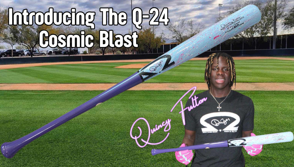 2025 Q-24 with Cosmic Blast Color Way - Dinger Bats